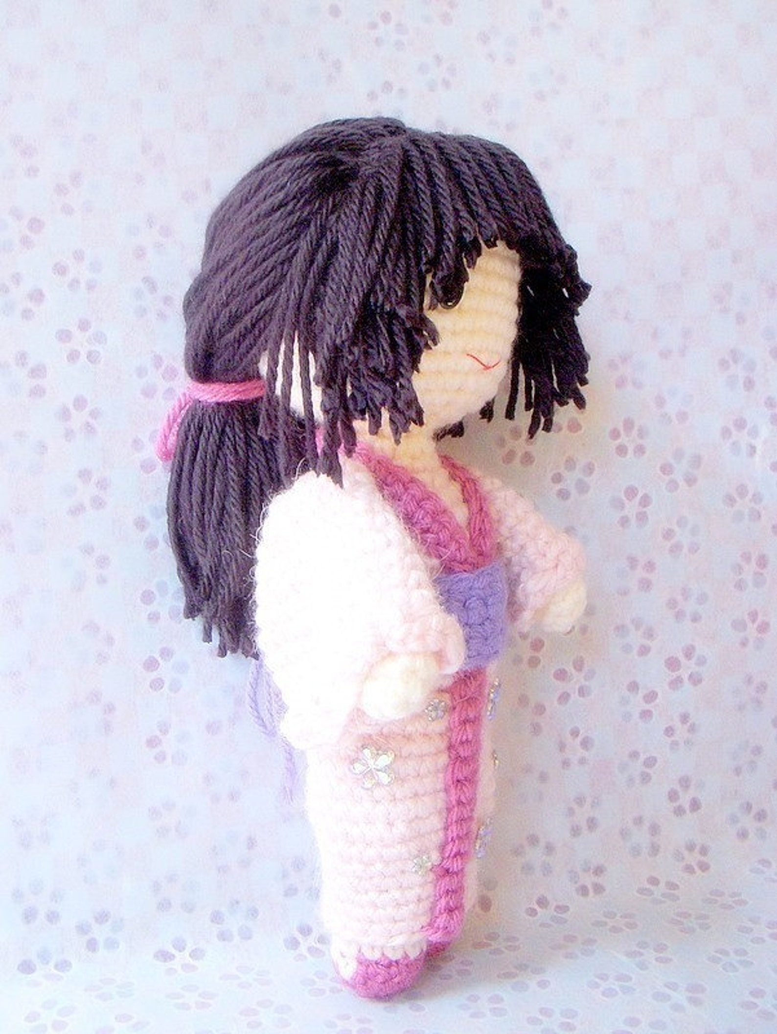 Aiko - Crochet Amigurumi Japanese Girl Doll Pattern / PDF - Etsy