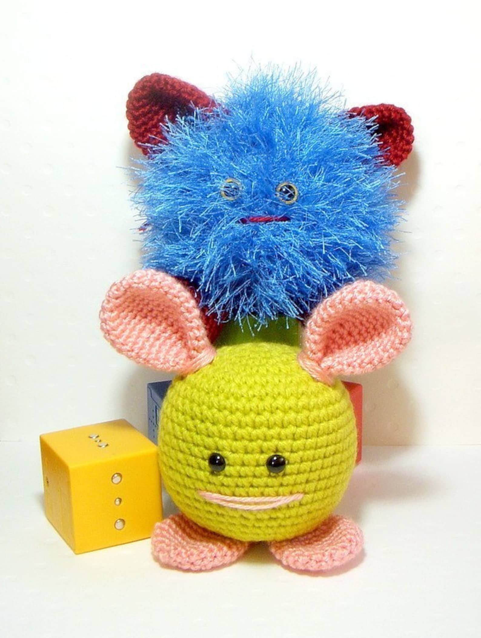 Crochet Amigurumi Patterns O Chi Monster Buddies 2 Amigurumi Monster ...