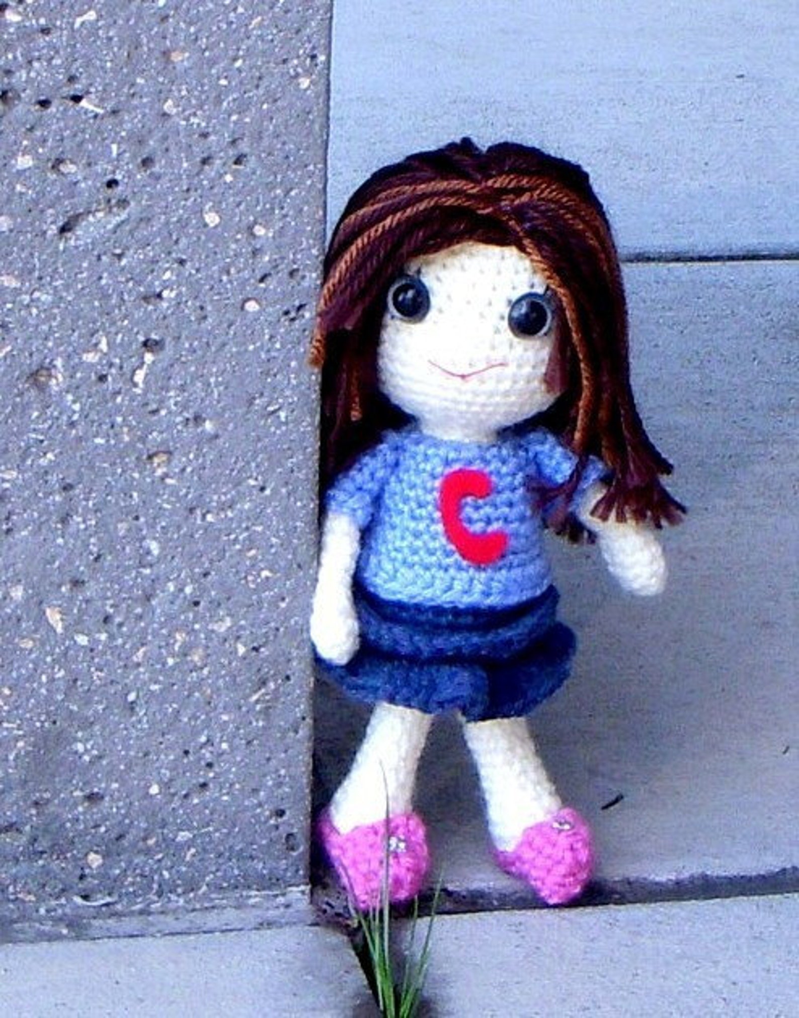 Cheri Crochet Amigurumi Girl Doll Pattern / PDF - Etsy