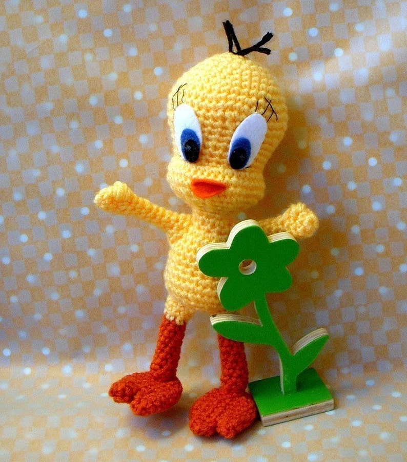 Amigurumi Pattern - Hello Tweety - Crochet Amigurumi Toy Tuorial PDF - Etsy