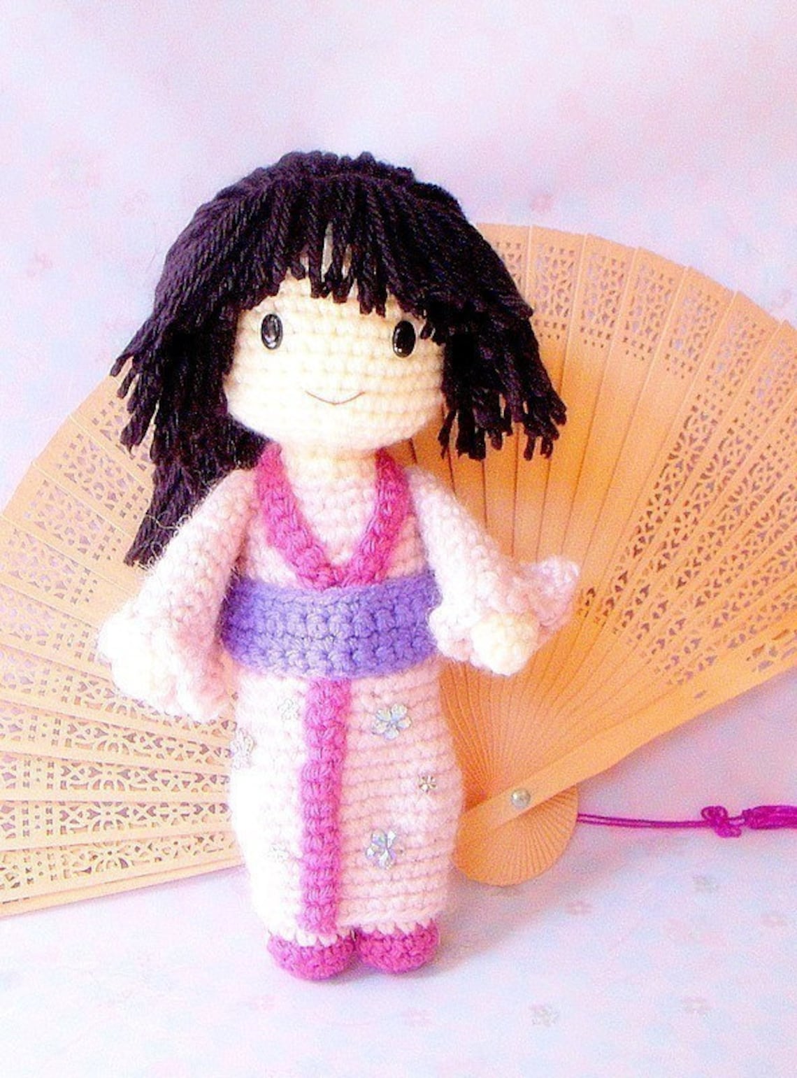 Aiko - Crochet Amigurumi Japanese Girl Doll Pattern / PDF - Etsy