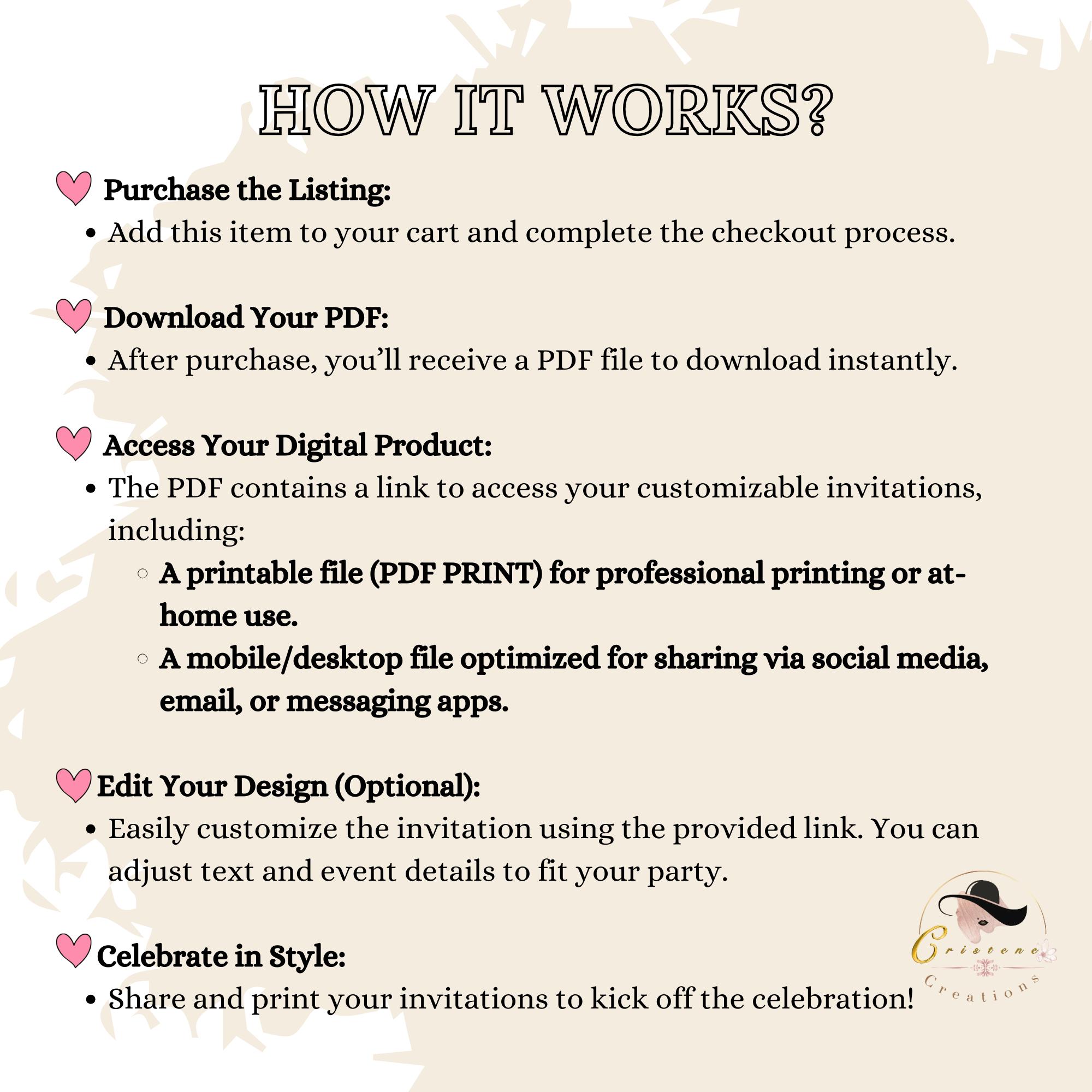 Editable College Send off Invitation Blue Digital Trunk Party Flyer ...