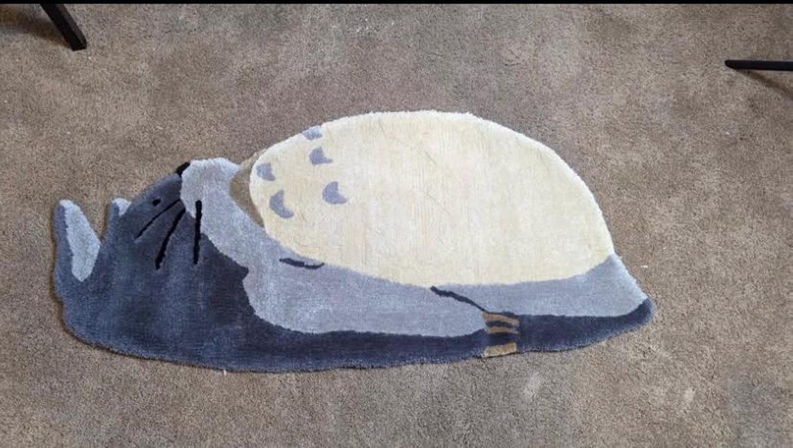 Plush Studio Ghibli Custom Rugs - Etsy