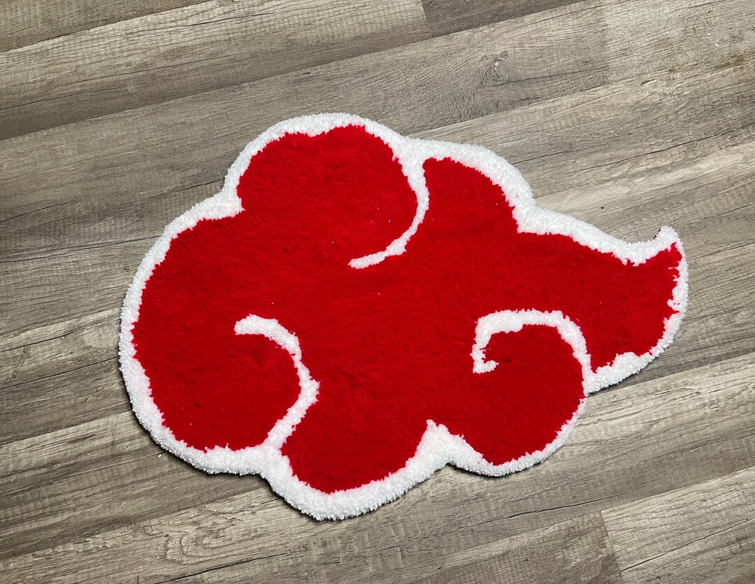 Naruto Akatsuki Cloud Rug customized 1of1 - Etsy