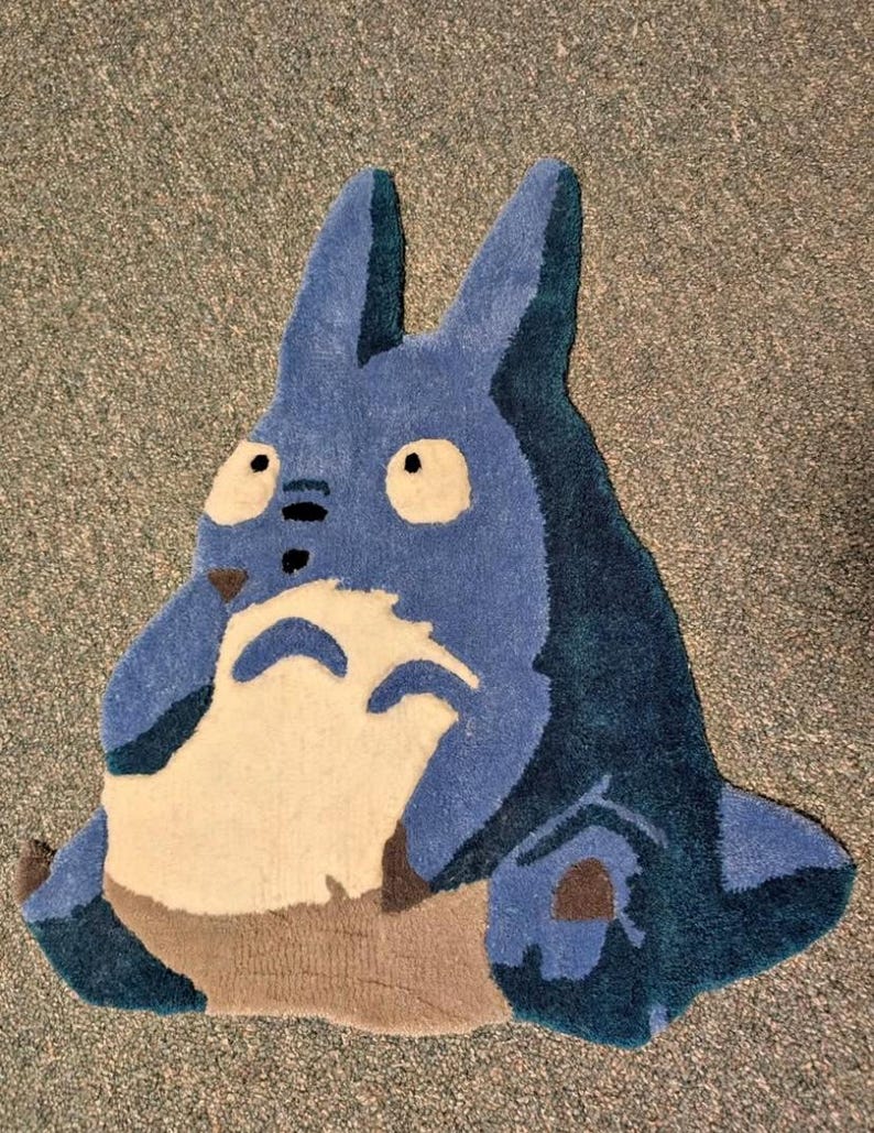 Plush Studio Ghibli Custom Rugs - Etsy