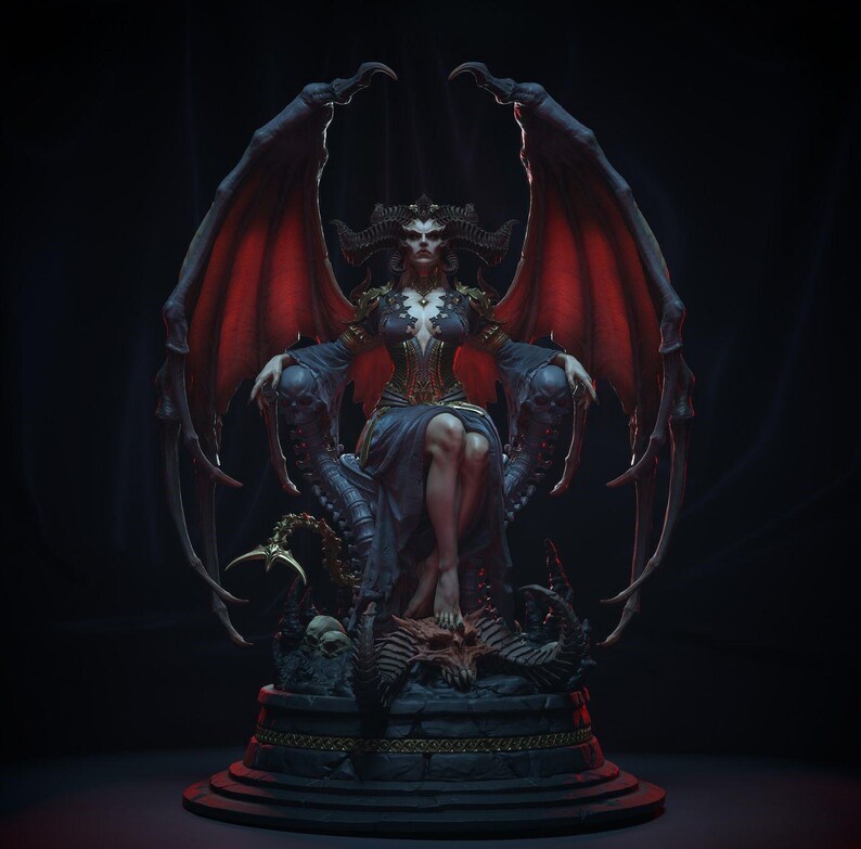 Lilith Diablo STL - Etsy
