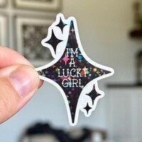 Happy Girl Sticker - Etsy