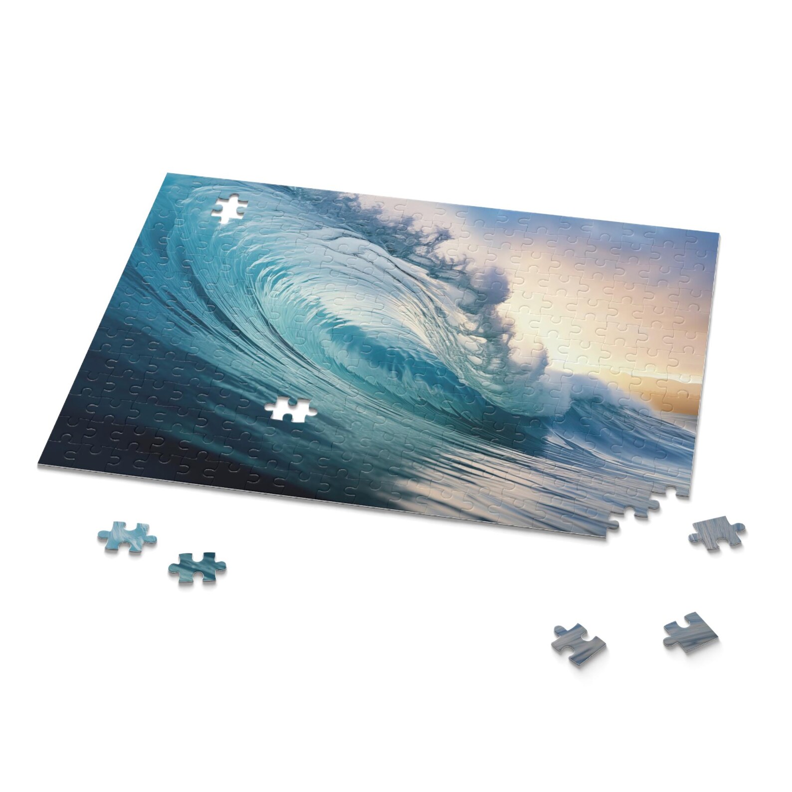 Ocean Wave Art Jigsaw Puzzle. Beautiful Art, Quality Print, Perfect ...