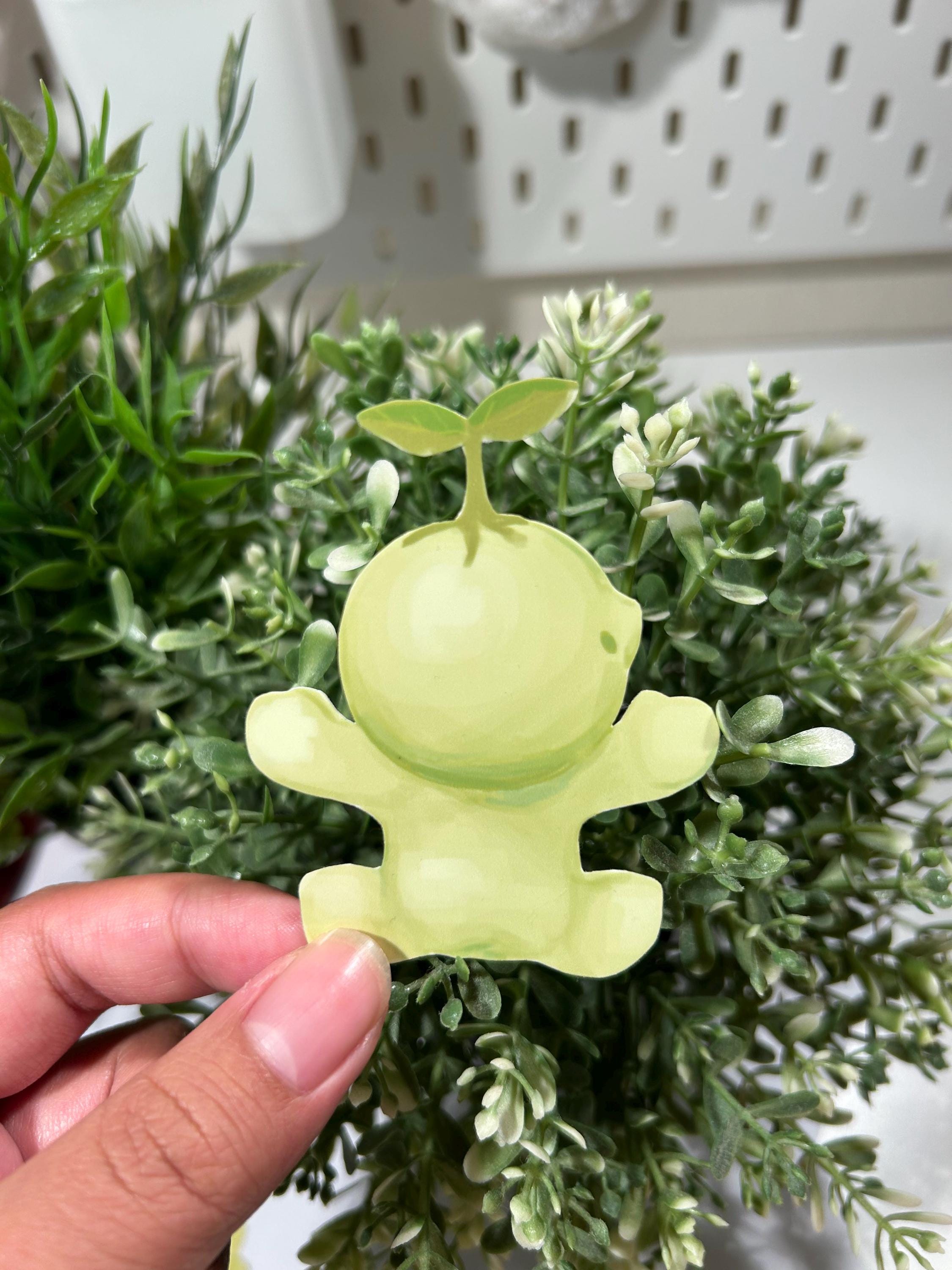Smiski Plant Themed Stickers / Vinyl Waterproof Stickers / for Water ...