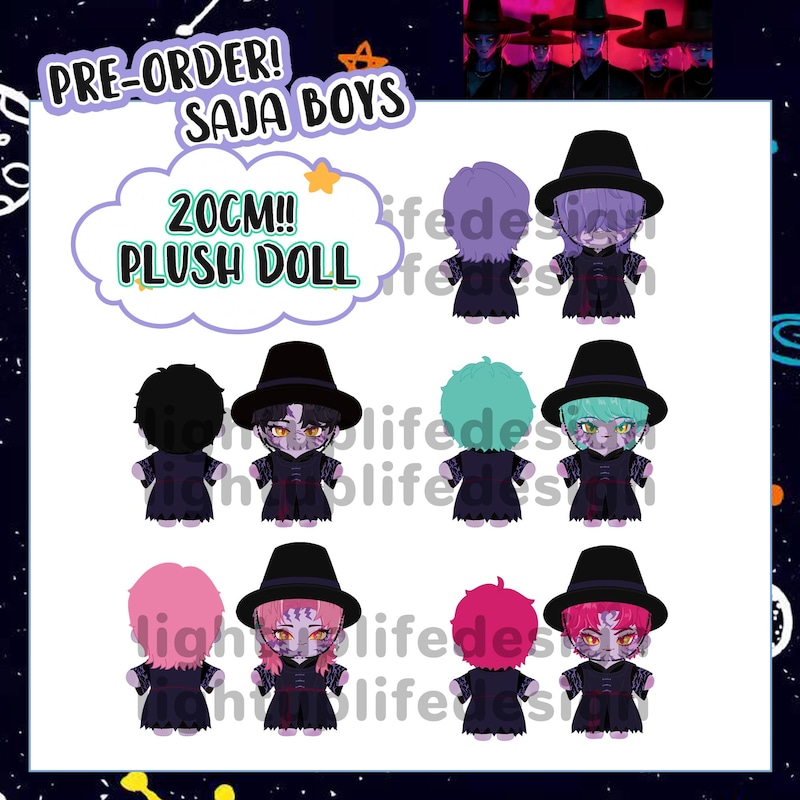 Baby Saja Plushie - Etsy