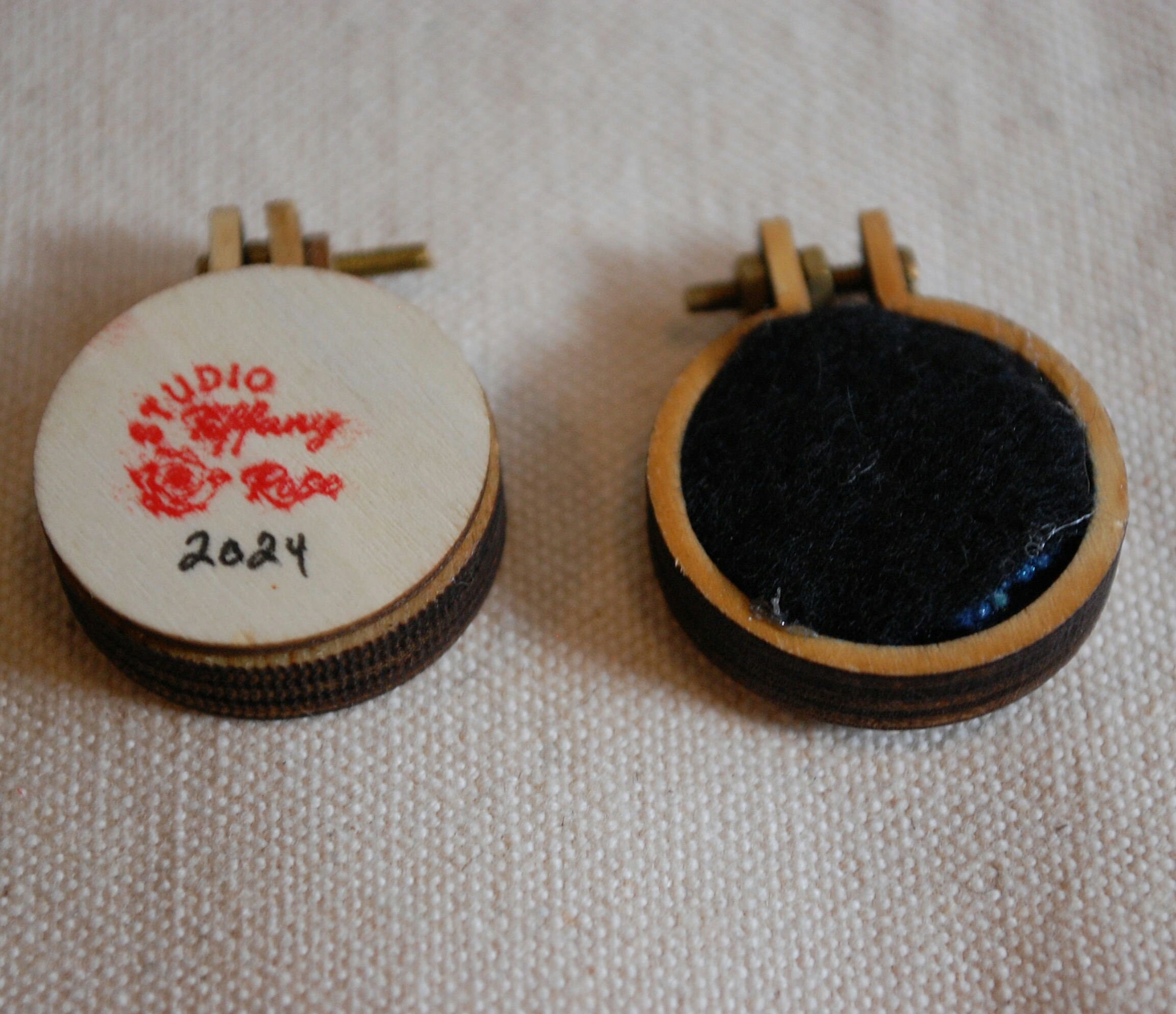 Mini Tiny Intuitive Art Piece, TWO PIECES at RANDOM, Original Ink ...