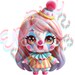 Kawaii Clown Clip Art Bundle 17 High-resolution Chibi PNG Characters ...