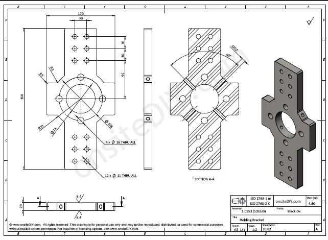 Line Boring Machine DIY Drawings Kit, Complete Package, 3D Models Plus ...