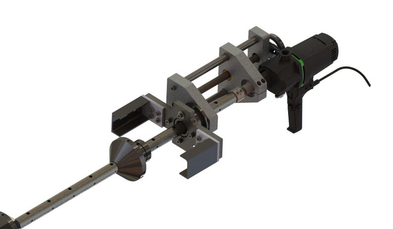 Line Boring Machine DIY Drawings Kit, Basic Package, PDF&DXF Drawings ...