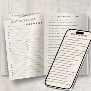 200 Gratitude Journal Prompts, Writing Prompts Notebook, Mindfulness ...