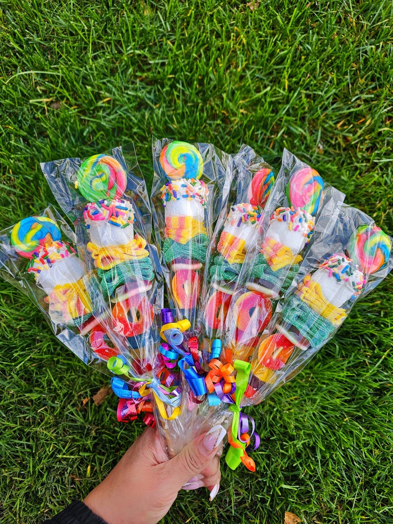 Candy Kabobs (set of 5) Large Birthday Treats - Etsy
