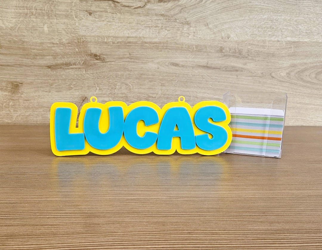 Hanging Custom Nameplates, 3D Printed, Desk Decorations, Class ...