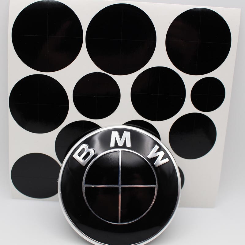 Bmw Emblem Black 82 - Etsy