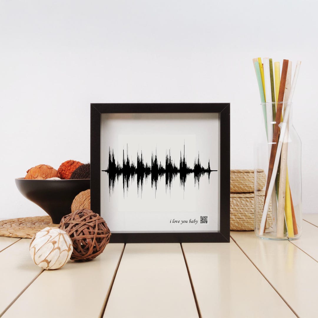 Personalized Soundwave Art - Turn Your Voice Into Stunning Wall Decor ...