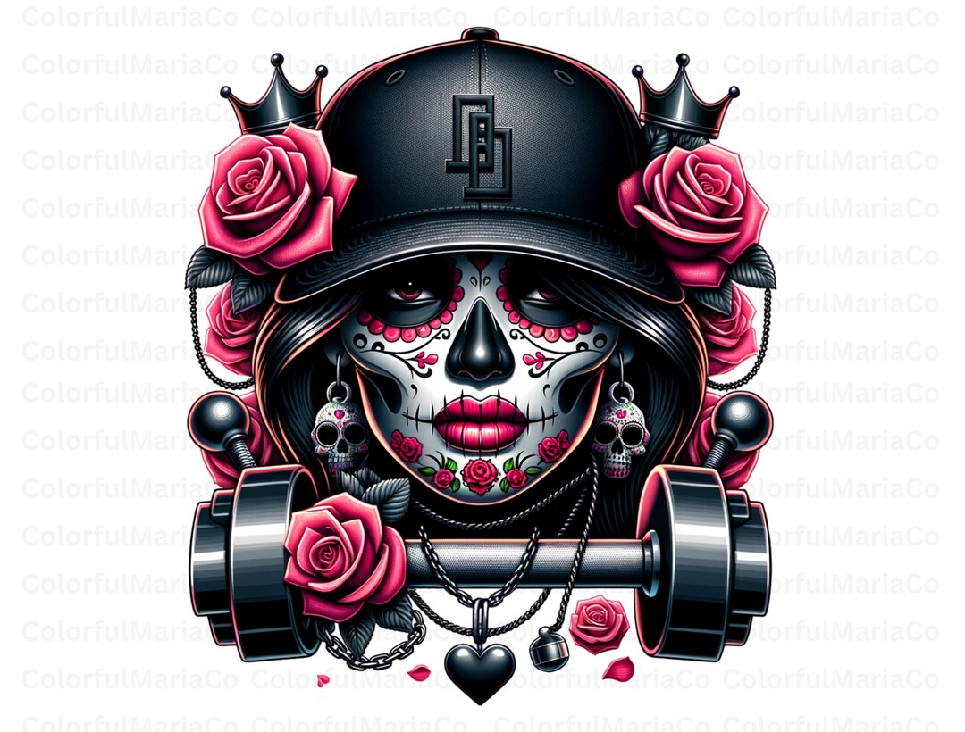 La Chula PNG, Funny Mexican Sublimation Design, Spanish Latina Skeleton ...