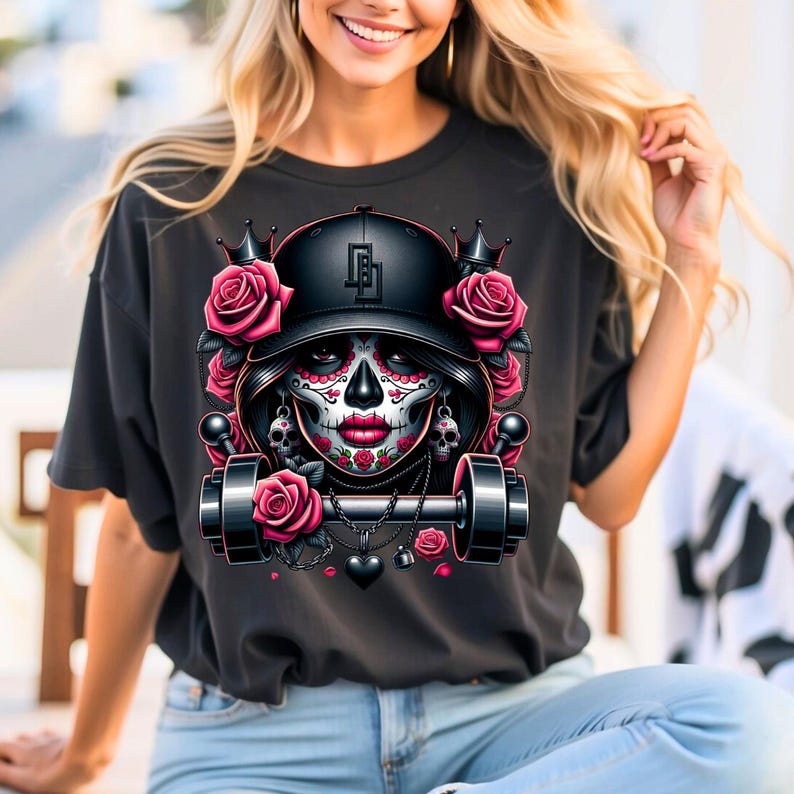 La Chula PNG, Funny Mexican Sublimation Design, Spanish Latina Skeleton ...