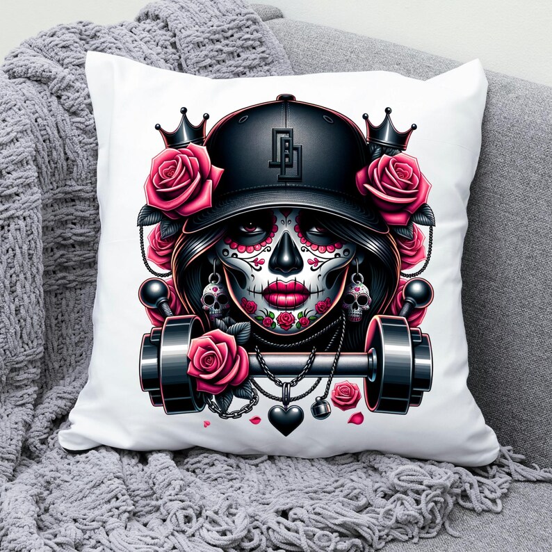 La Chula PNG, Funny Mexican Sublimation Design, Spanish Latina Skeleton ...