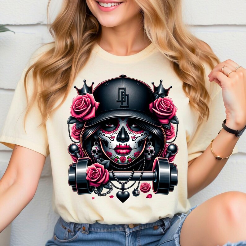 La Chula PNG, Funny Mexican Sublimation Design, Spanish Latina Skeleton ...