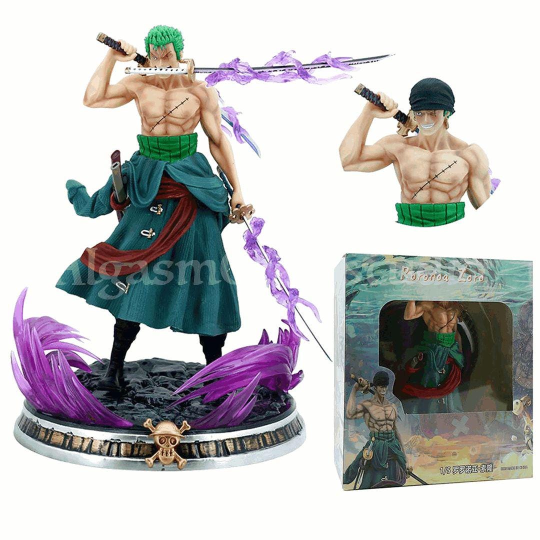 Roronoa Zoro Fighting Skill Action Model PVC Toy Gift - Etsy.de