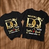 TOGETHER SINCE Custom Couples T-shirts, Anniversary & Wedding Gift ...