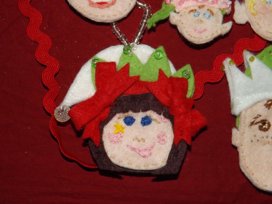 Say Hello to Charlotte the Elf, Red & White Hat, Happy Elf, Santa Claus ...