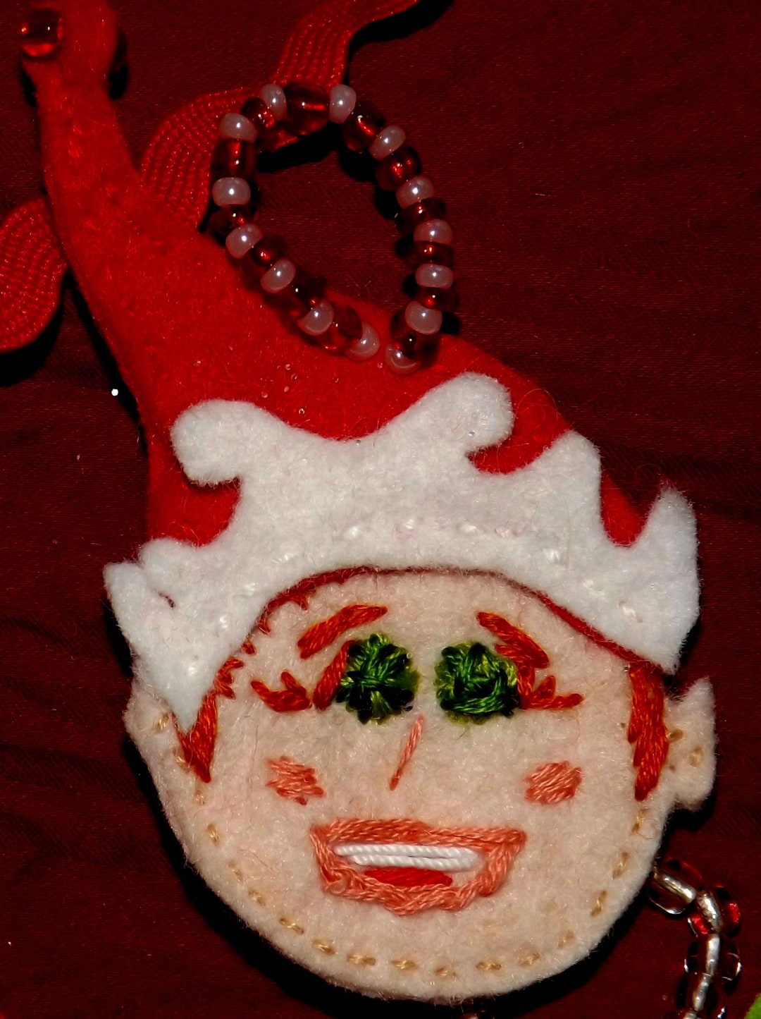 Billy the Elf, Red & White Hat, Happy Elf, Santa Claus' Helper, Toy ...