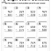 3-digit Subtraction Without Borrowing | Printable Worksheets With ...