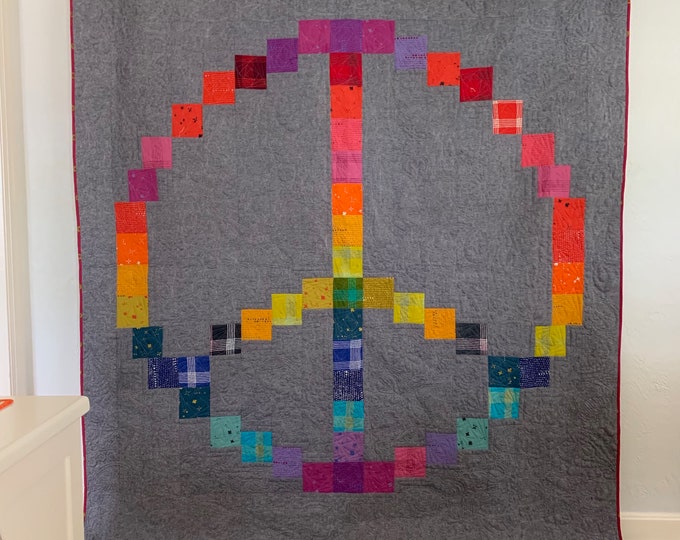 Peace Quilt PDF Pattern - Etsy