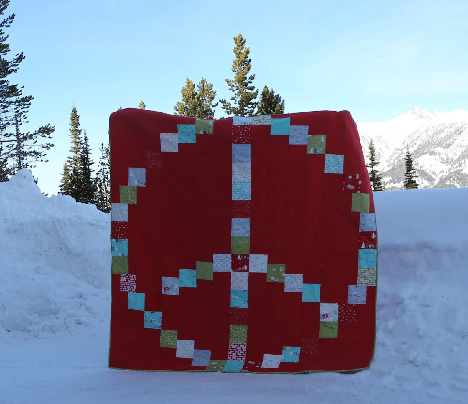 Peace Quilt PDF Pattern - Etsy