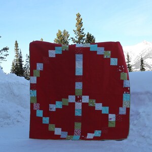 Peace Quilt PDF Pattern - Etsy