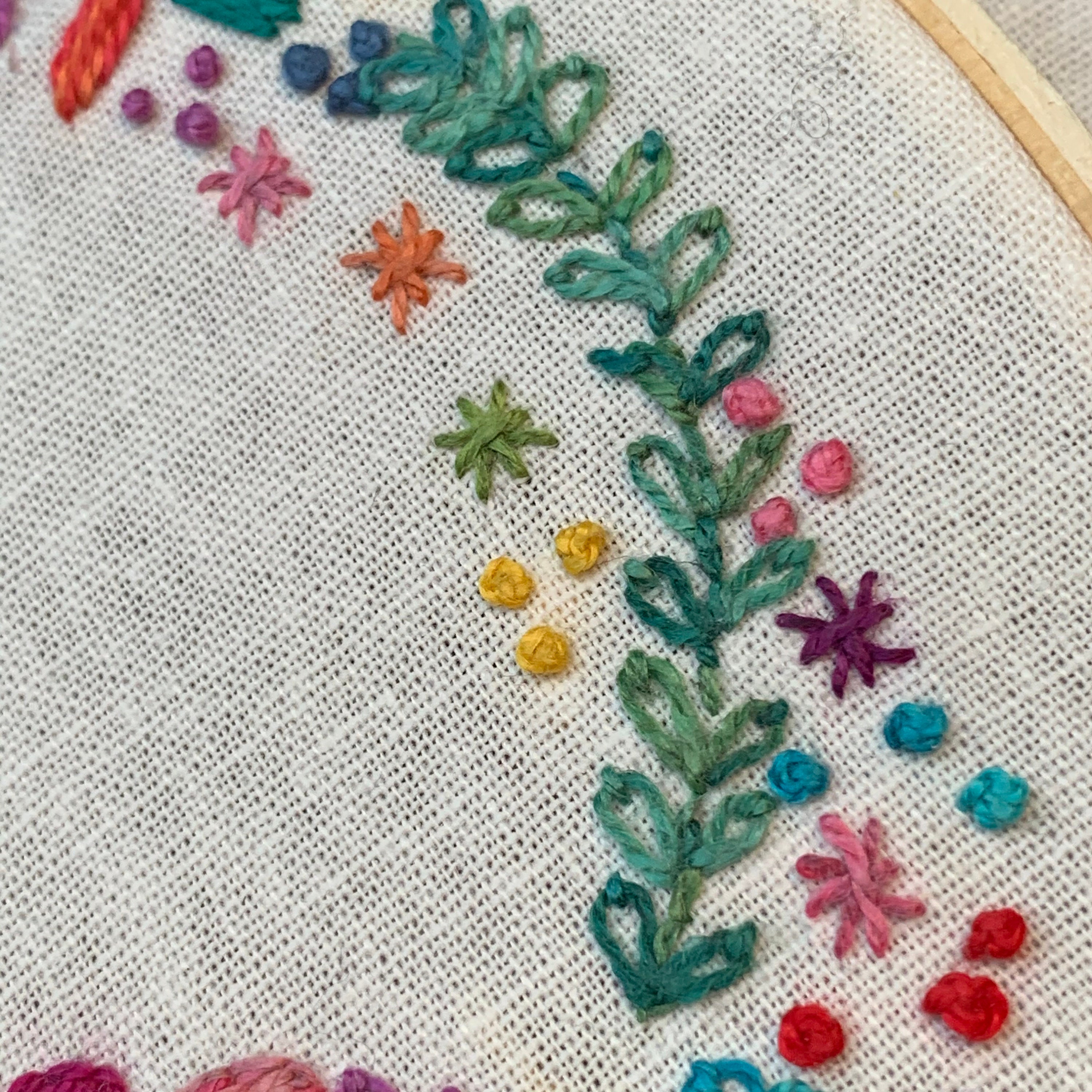 PDF Embroidery Pattern Peaceful Whimsy Modern Hand Embroidery | Etsy