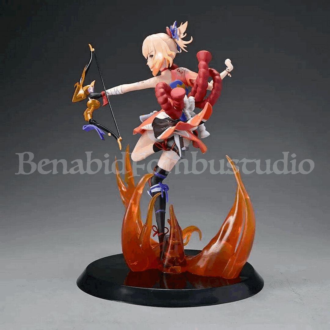 Yoimiya Figure 25 Cm Genshin Impact Cute Anime Collectible Toy - Etsy