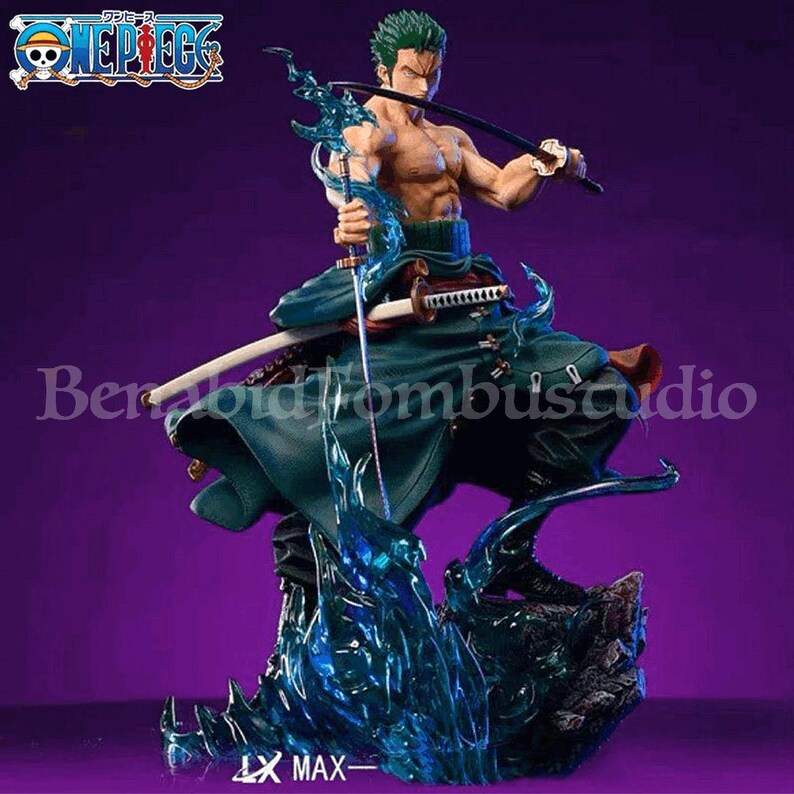 Roronoa Zoro Three-headed GK PVC Figurine Statue - Etsy Australia