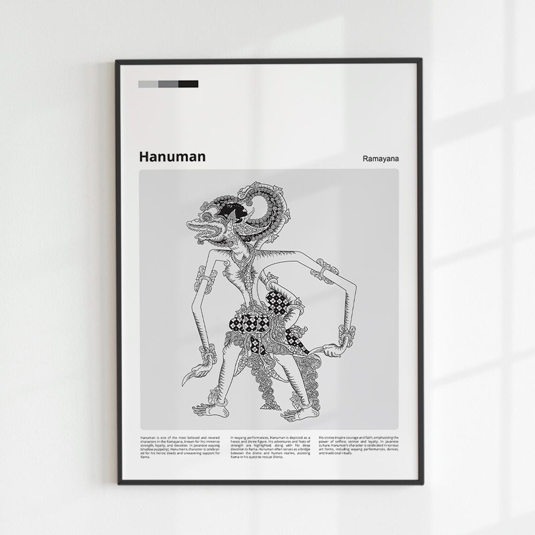 Wayang Hanuman - Etsy