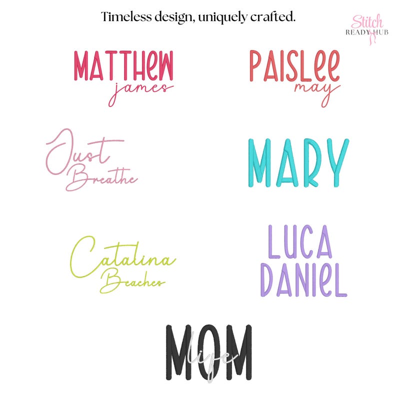 Duo Embroidery Font, Beauty Marks Embroidery Font, Bx Embroidery Fonts ...