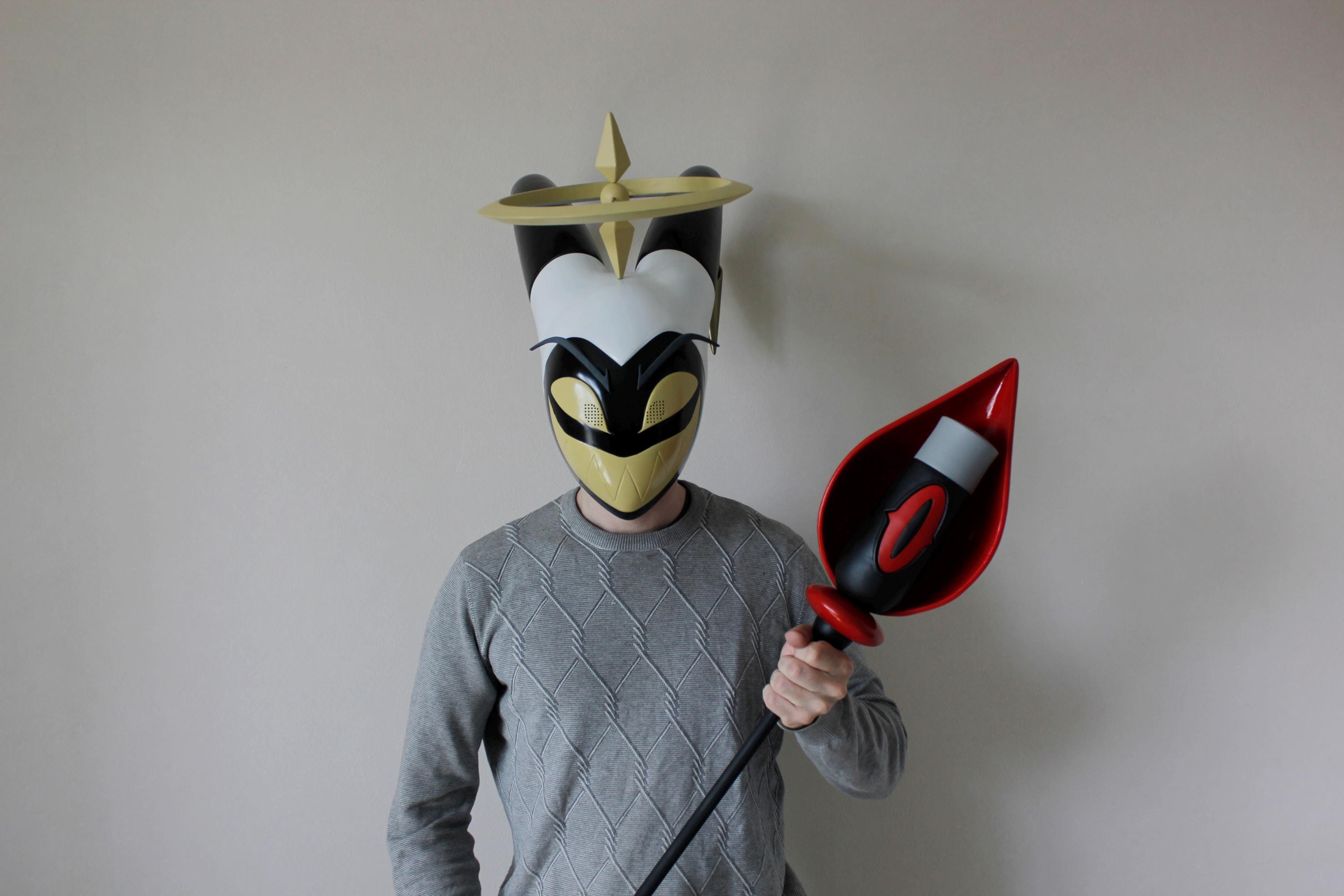 Alastor Microphone | Hazbin Hotel Cosplay | Radio Demon Props - Etsy Canada