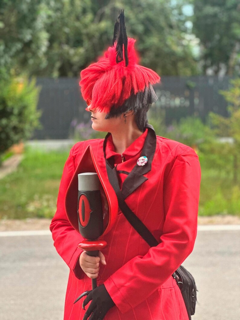 Alastor Microphone | Hazbin Hotel Cosplay | Radio Demon Props - Etsy Canada