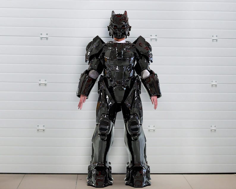 Enclave X-02 Power Armor | Fallout Costume | Knight Titus Suit | Helmet ...