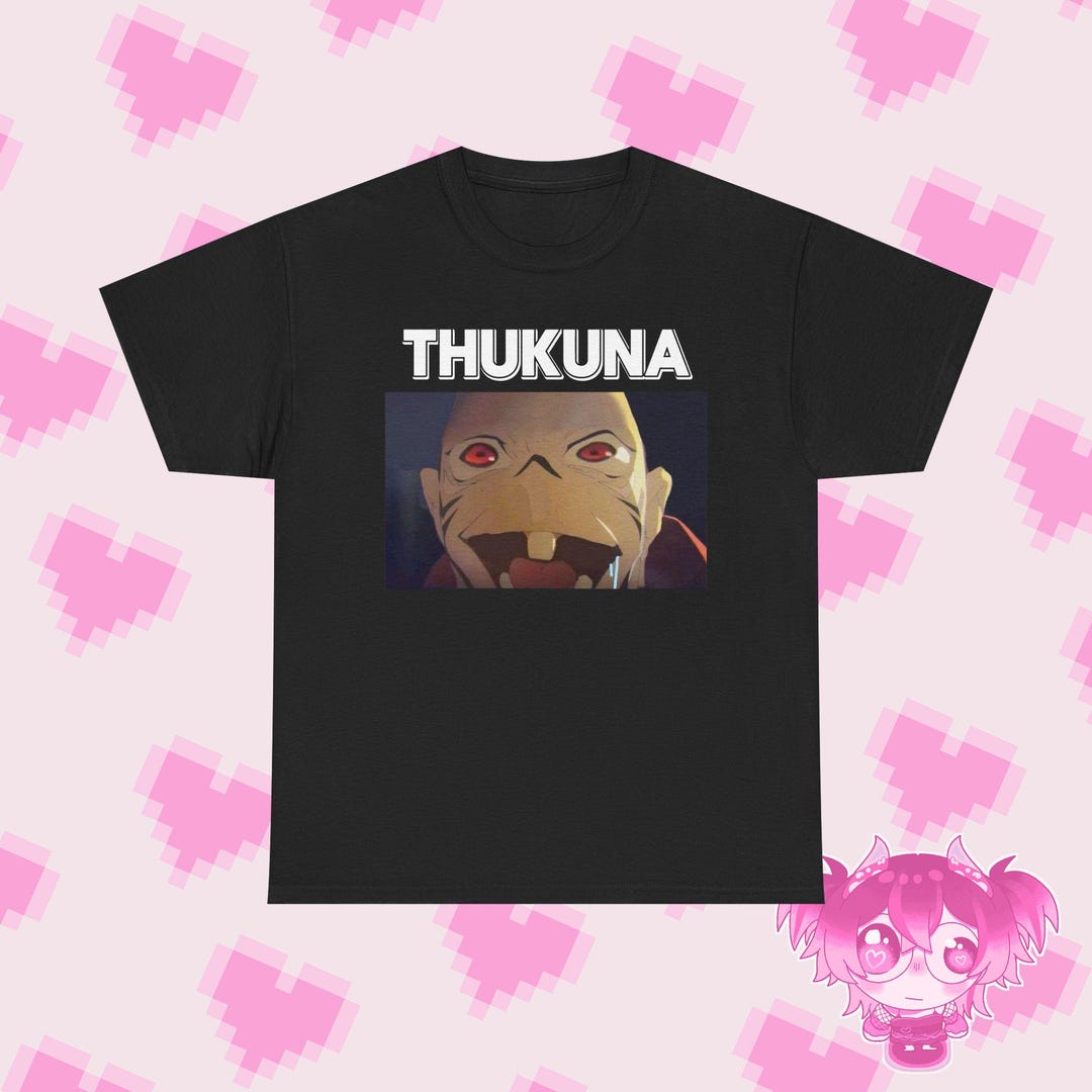 Thukuna Meme T-shirt Funny Meme T-shirt - Etsy
