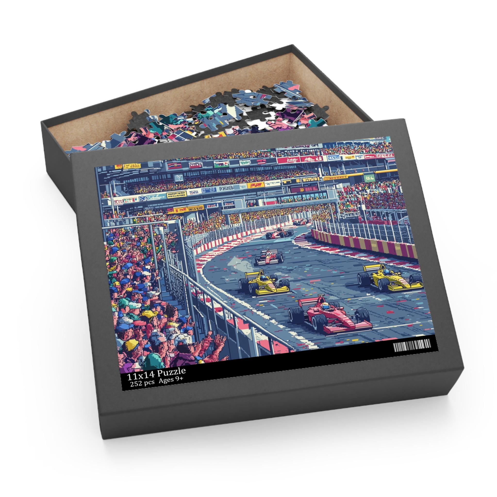 Formula 1 Puzzle, Grand Prix Racing Puzzle, Formula 1 Gift, F1 Art ...