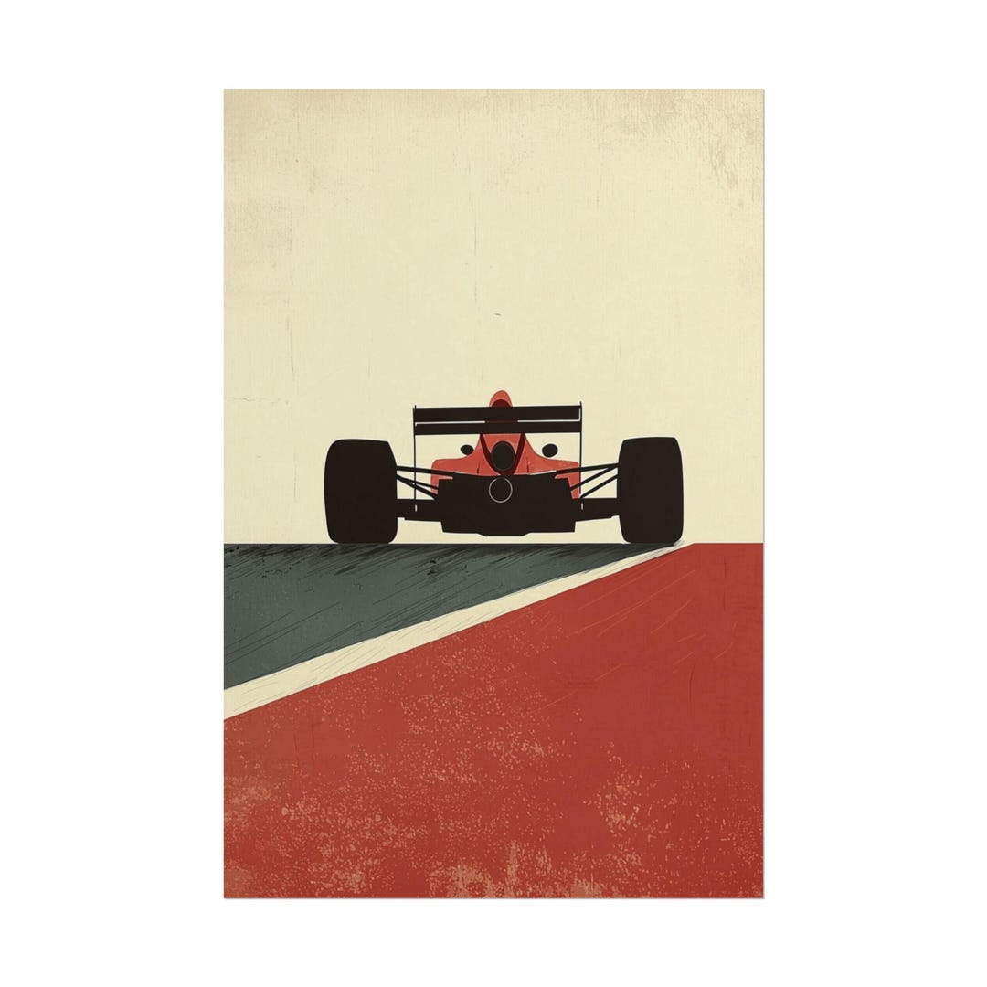 Vintage COTA Turn F1 Poster, Formula 1 Poster, F1 Poster, Formula 1 ...