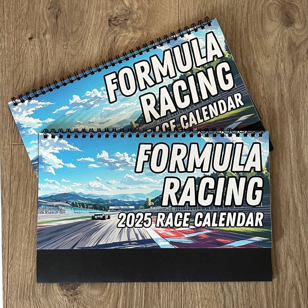 F1 Fan MUST Have: 2025 Race Calendar, Formula 1 Calendar, F1 Race ...