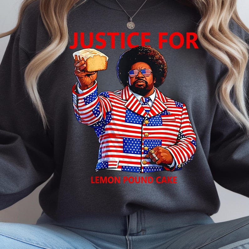 Justice for Lemon Pound Cake PNG, Funny Political Meme Shirt Design ...