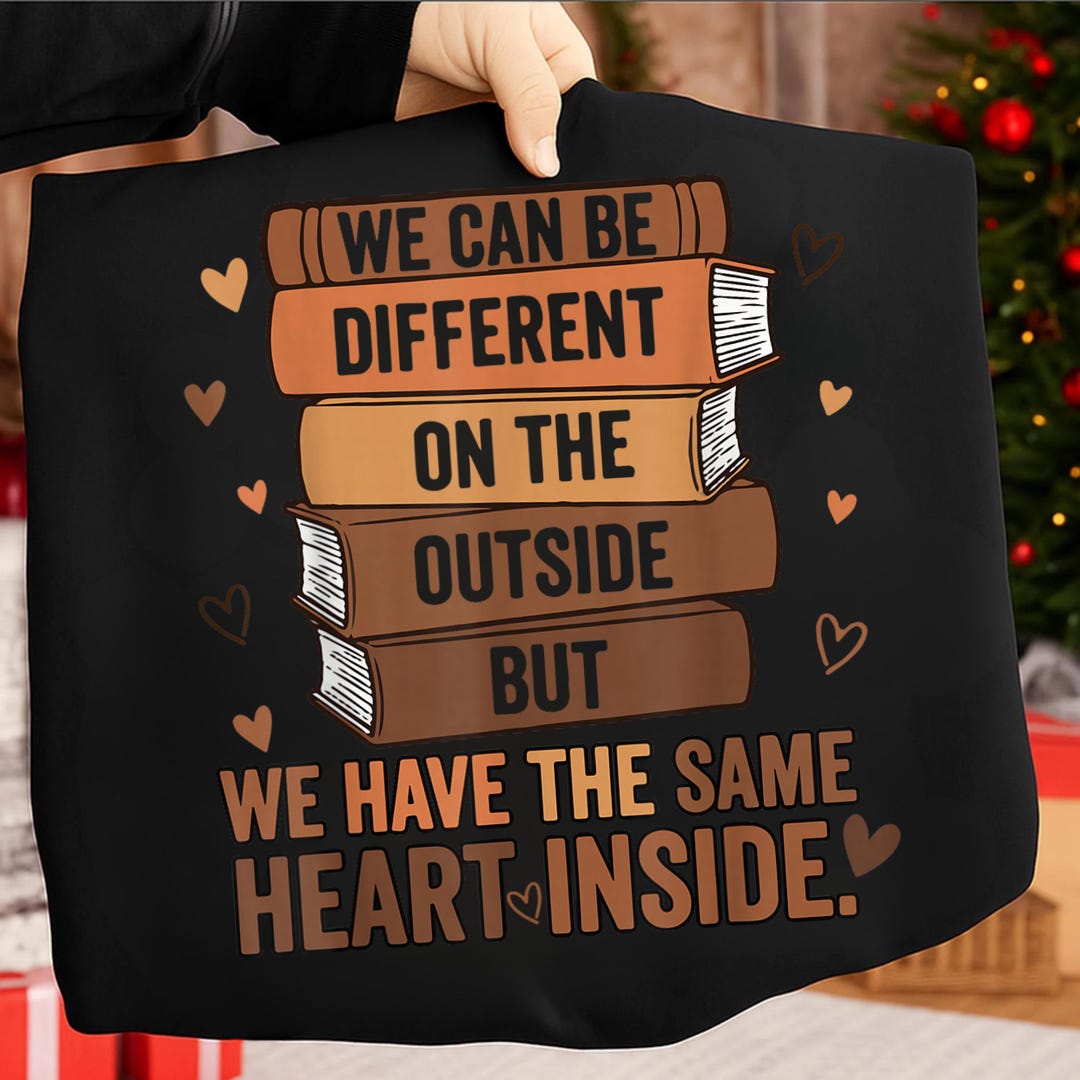 Diversity Quote PNG, We Can Be Different Same Heart Shirt Design ...