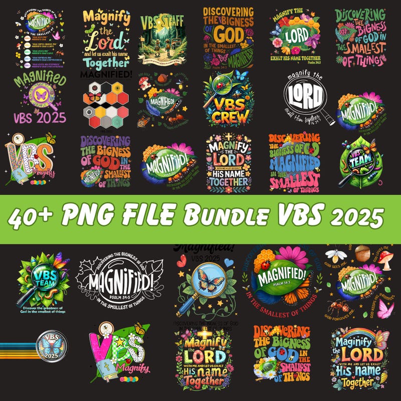 Vbs 2025 Magnified Svg - Etsy